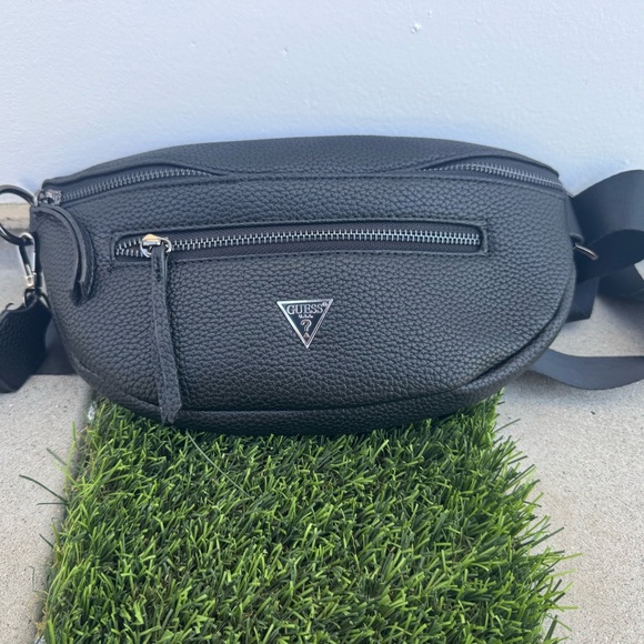Guess | Bags | Nwt Guess Black Belt Bag Great For Festivals | Poshmark